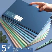 China B5 Notebook Thickened Student Journal Book Simple Horizontal Line Printed A5 Size Leather Cover Wholesale Exercise Book Car Line for sale