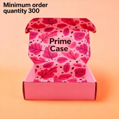 China Custom Logo Printed Flat Pack Paper Packaging Box Corrugated Carton Cardboard Die Cut Folding Kraft Mailer Shipping Mailing Box for sale