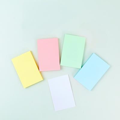 China [HansolMTS] 5 Colors Sticky Notes with Strong Adhesion 50x76mm Standard Size Paper Pads for Professional Use for sale