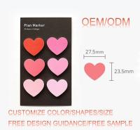 China High Quality Customizable Circle Shape 3D Translucent Paper Pad Round Colorful Logo Sticky Notes for sale