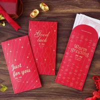 China New Year Red Pocket Creative Chinese New Year Spring Festival Red Envelope Wedding Party Birthday Red Packet for sale