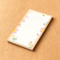 China Custom Logo 4x6in Sticky Notepad - 50 Sheets Bulk Memo Pads Recycled Paper Free Branding Proof for Corporate Gift Sets for sale