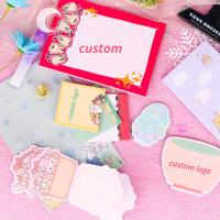China Custom Personalized Stationery Self-adhesive Note Pad Printed Sticky Notes Stationery Cute Sticky Note Custom Sticky Notepad for sale