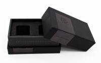China Custom Printing Black Gift Box Full Color Printing Gift Coffin Shape Package Rigid Lid and Base Coffin Shape Paper Boxes for sale