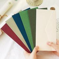 China High Quality Envelope Paper Bag Business Envelope Cardboard Kraft Paper Wholesale Custom Printed Paper Pocket Envelope Packaging for sale