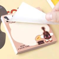 China Custom Notepad A5 Adhesive Convenience Stickers School Supplies From Manufacturers Colorful Cute Style Memo Pads Sticky Note for sale