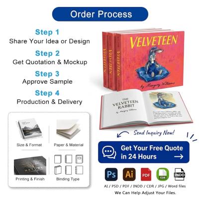 China Custom Printing of Children's Hardcover Books for sale