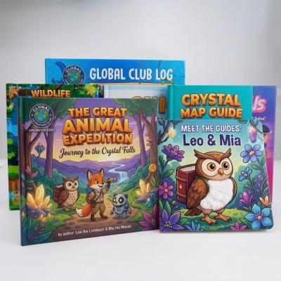 China Custom Children’s Hardcover Book Printing with Digital Proof, Worldwide Shipping, and Custom Designs for sale