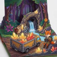 China Custom Children’s Hardcover Book Printing with Digital Proof, Worldwide Shipping, and Custom Designs for sale