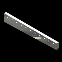 China Corrugated Cardboard Paper Cutting Guillotine Shear Blades Tungsten Carbide Tip Polar Machine Knife for sale