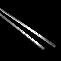 China Industry Straight Perforation Tungsten Steel Cold Sheet Metal Guillotine Shear Blades for sale