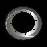 China Silver HRA89.5 Circular Slitter Blades YG10X , Round Paper Slitting Blades for sale