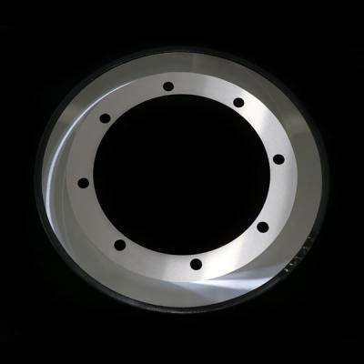 China Silver HRA89.5 Circular Slitter Blades YG10X , Round Paper Slitting Blades for sale