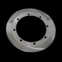 China Silver HRA89.5 Circular Slitter Blades YG10X , Round Paper Slitting Blades for sale