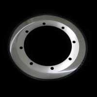 China 93HRA Pure Carbide Slitter Blades , Round Slitter Blades 260x158x1.3mm for sale