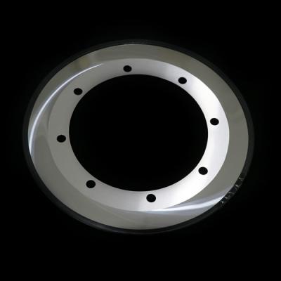 China 93HRA Pure Carbide Slitter Blades , Round Slitter Blades 260x158x1.3mm for sale