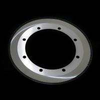 China 93HRA Pure Carbide Slitter Blades , Round Slitter Blades 260x158x1.3mm for sale