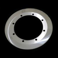 China 93HRA Pure Carbide Slitter Blades , Round Slitter Blades 260x158x1.3mm for sale