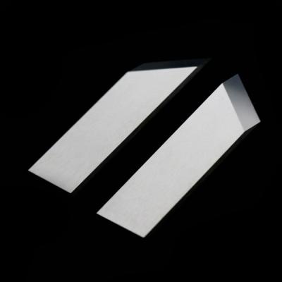 China Double Bevels Solid Carbide Insert Knives Book Binding Knife Head for sale