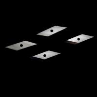 China YG6X Elitron 124167 Oscillating Knife Blade 30x7x1mm for sale