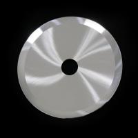 China 100% Raw Material Tobacco Processing Tungsten Carbide Φ50*Φ8*0.4 Mm Carbide Slitter Blades for sale