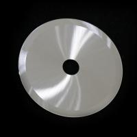 China 100% Raw Material Tobacco Processing Tungsten Carbide Φ50*Φ8*0.4 Mm Carbide Slitter Blades for sale