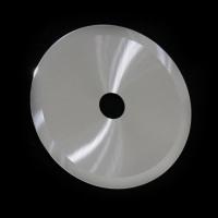 China 100% Raw Material Tobacco Processing Tungsten Carbide Φ50*Φ8*0.4 Mm Carbide Slitter Blades for sale