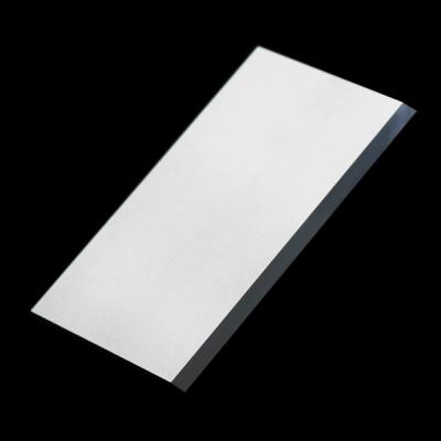 China Tungsten Carbide Thin Single Bevel Cutting Blade Industrial Machine Knives for sale