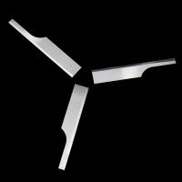 China OEM ODM Film Slitter Blades 90x15.5x0.38mm For Leather Cutting Machine for sale