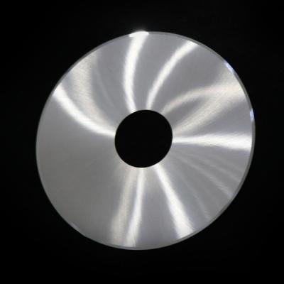 China Tobacco Filter Carbide Slitter Blades , Circular Slitting Knife 75x20x0.25mm For Cigarette for sale