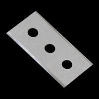 China Tungsten Carbide Film Slitter Knife 43x22x0.4mm For Chemical Fiber Cutting for sale