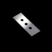 China 66x22 YG10X Tungsten Carbide Razor Slitter Blades HRA89.5 Film Foil Converting for sale