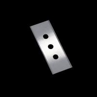 China Three Holes Tungsten Carbide Razor Blades HRA90 for sale
