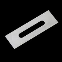 China Slotted Tungsten Carbide Slitter Blades For Fiber Industry for sale