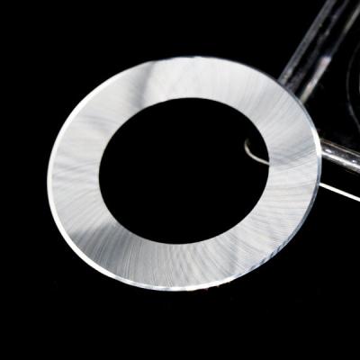 China 80x50x0.3mm Industrial Machine Knives For Tobacco Filter Rods Cutting for sale