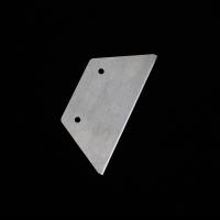 China Hard Carbide 86x38 Corner Slitter Knife Plastic Foil Package Film Slitting Blades for sale