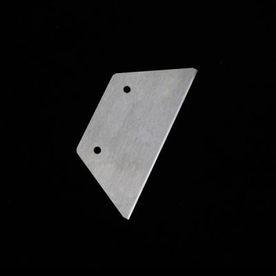 China Hard Carbide 86x38 Corner Slitter Knife Plastic Foil Package Film Slitting Blades for sale