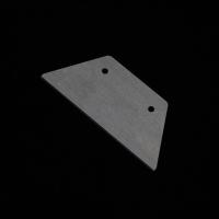 China Hard Carbide 86x38 Corner Slitter Knife Plastic Foil Package Film Slitting Blades for sale