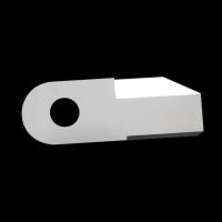 China Book Binding Carbide Carbide Insert Knife YG6X 45x14.8x3mm Sharp Edge for sale
