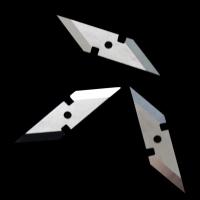 China Solid Carbide Teseo Cutter Blades 550058501 YG6X HRA89 for sale