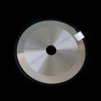 China Adhesive Tape Tungsten Carbide Slitter Blades 25.4mm Double Bevel Cutting Edge for sale