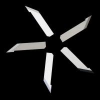 China 01039899 ATOM Blades Flat Drag Knife HRA90 For Leather Foam PVC Kiss Bits for sale