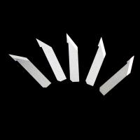 China HV1600 01039900 ATOM Blades Rubber PVC Banner High Speed Cutting for sale