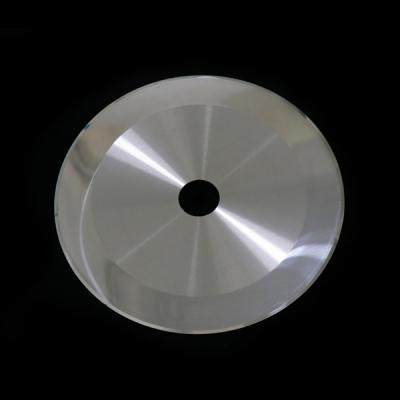 China Plastic Film Slitter Knife YG12X , HRA91 Solid Carbide Circular Slitting Blades for sale
