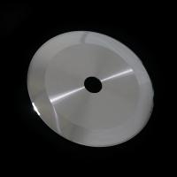 China Plastic Film Slitter Knife YG12X , HRA91 Solid Carbide Circular Slitting Blades for sale