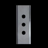 China Tungsten Steel Razor Slitter Blades Three Holes Tungsten Carbide Rotary Knife for sale