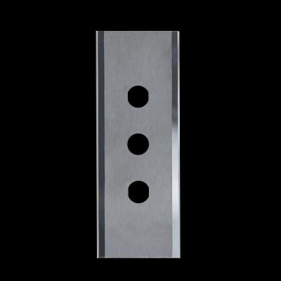 China Tungsten Steel Razor Slitter Blades Three Holes Tungsten Carbide Rotary Knife for sale