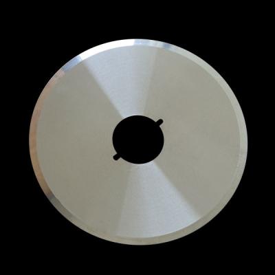 China Tungsten Carbide Round Knife Circular Slitter Blades Tissue Toilet Paper Cutting for sale