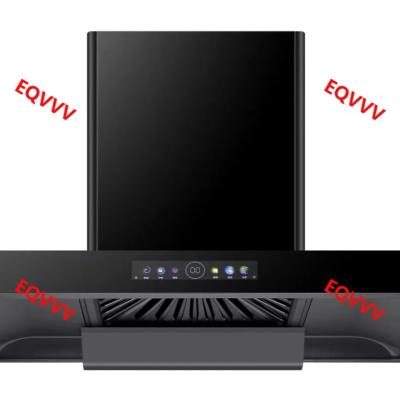 China Low Noise Electric Stainless Steel T Shape Chimney Hood with Touch Motion Sensing Switch for sale