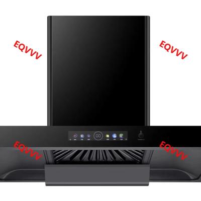 China Low Noise T shaped exhaust hood Stainless Steel Wall Mounted Hood with 15-17 m3/min Air Exhaust Rate for sale
